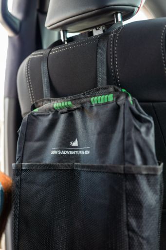 SONS Headrest Bag – Heavy-Duty Storage for Cars & Canopies – Sons ...